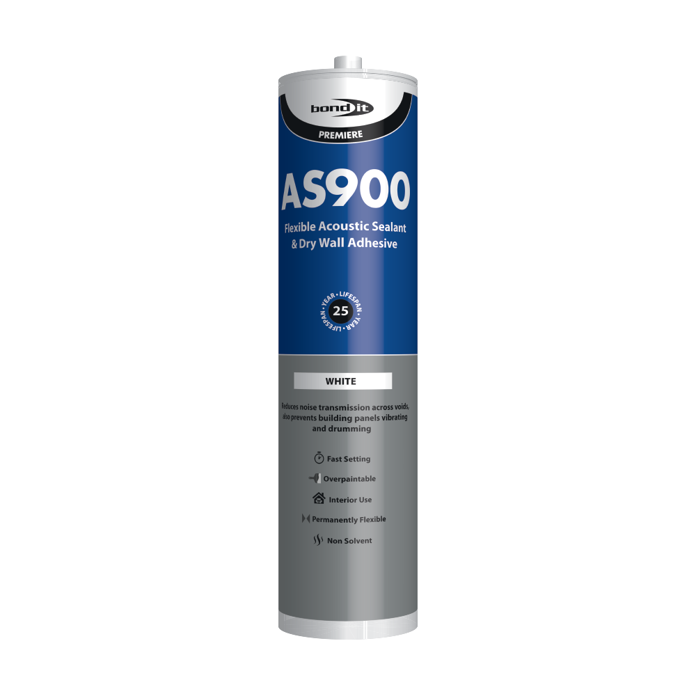 AS900 Acoustic Acrylic Sealant and Adhesive — Bond It Group